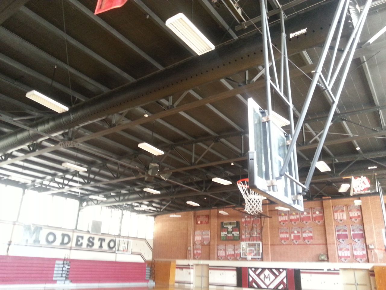 Modesto High School Gym - Sport Industry - Nanosox